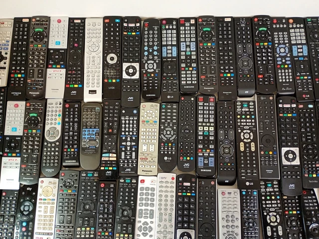 TV REMOTE CONTROL Mixed Lot 50+ Remotes Samsung Panasonic LG Sky ...