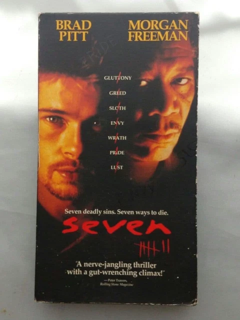 MOVIE VHS IMPORT version seven english brad pitt $144.57 - PicClick CA