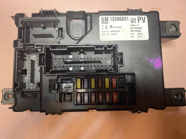 BOITIER FUSIBLES BSM BSI 13286031 DELPHI OPEL CORSA 13286031 EUR 84,99 ...