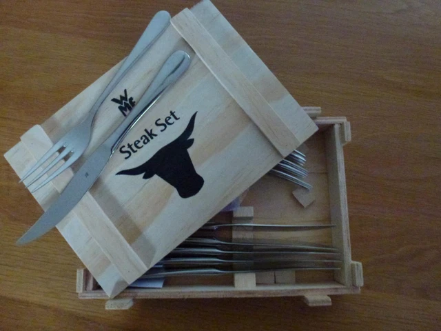 WMF RANCH STEAKBESTECK-SET 12-Teilig für 6 Personen - N E U in ...
