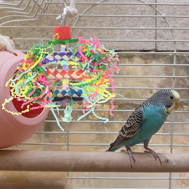 PARROT BITE CHEWING Toy Shredding Toys for Birds Shredder Budgie $20.85 ...