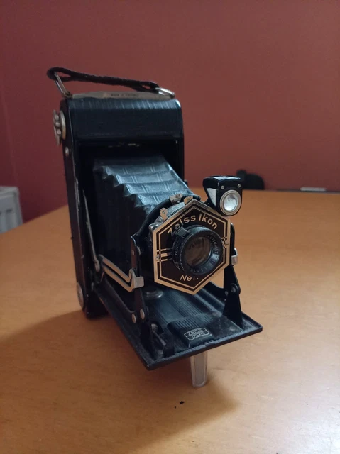1930S GERMAN KARL Zeiss Nettar 515/2 folding camera £10.80 - PicClick UK
