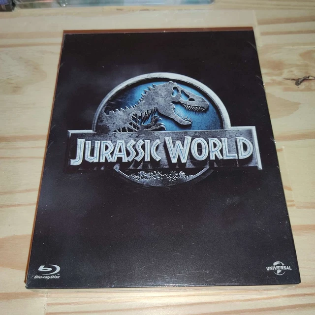 JURASSIC WORLD 3D Steelbook Full Slip [Blu-ray 3D + 2D] - Rare - New £ ...
