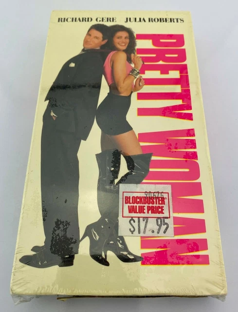 PRETTY WOMAN (VHS, 1990) Richard Gere-Julia Roberts. New and Factory ...