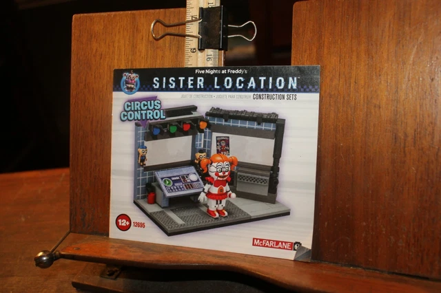 INSTRUCTIONS ONLY MCFARLANE Construction Set Five Nights Freddy's ...