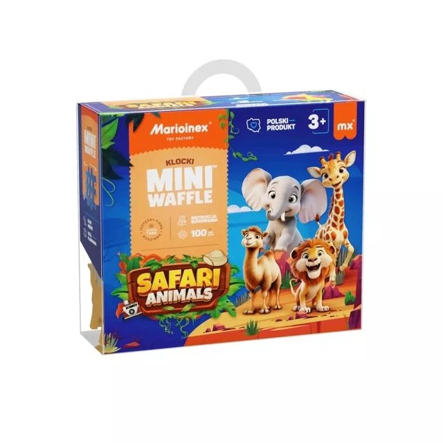5903033907108 MINI WAFFLE 100el Animals Safari Mario-inex £22.44 ...