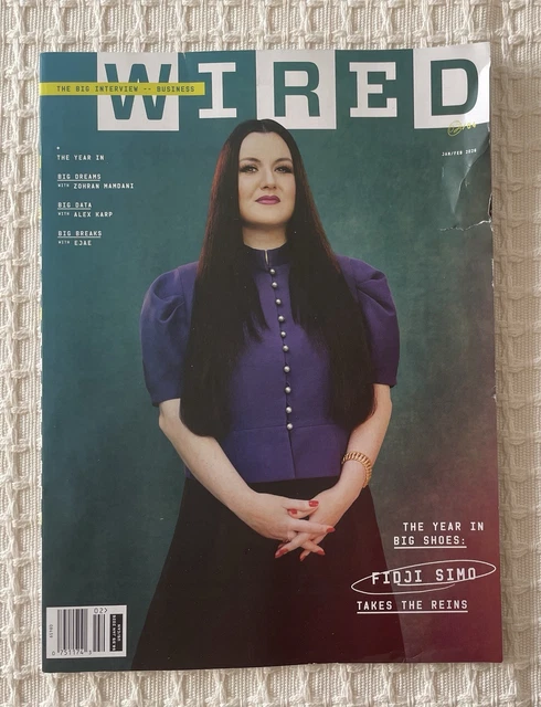 WIRED MAGAZINE JANUARY / February 2026 - The Year In feat. Fidji Simo £ ...