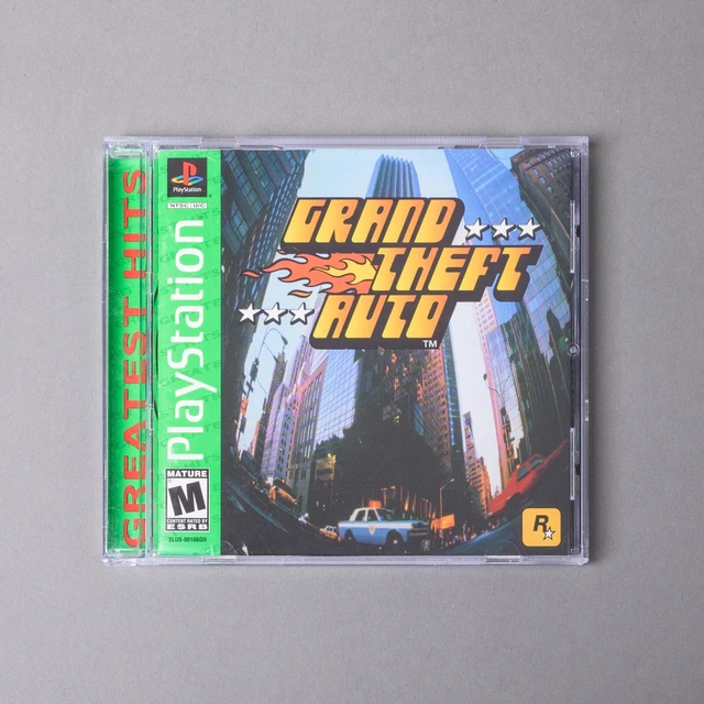 GRAND THEFT AUTO Greatest Hits (Sony PlayStation 1 1998) PS1 Complet VG ...