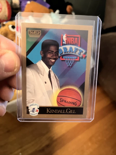 1990 Skybox Nba Draft Kendall Gill 356 Carte Recrue Rc Charlotte Hornets Eur 1 83 Picclick Fr