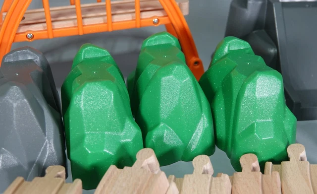 BRIO 33789 LUMBER LOADING SET for Thomas and Friends etc Wooden Railway ...
