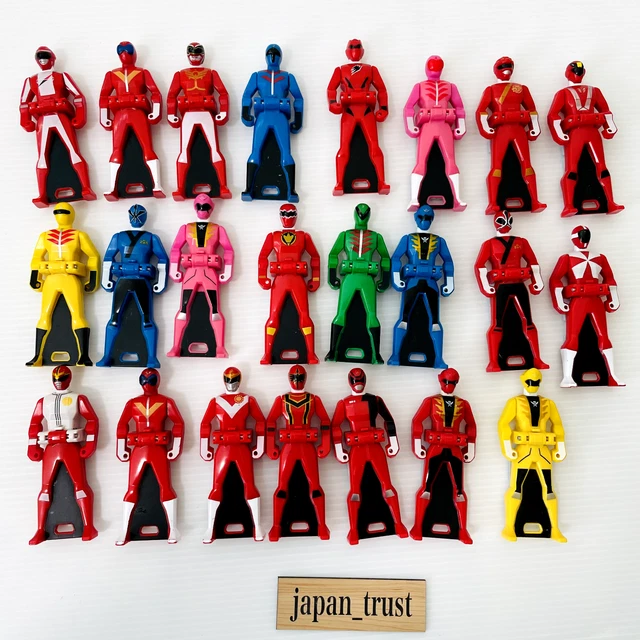 KAIZOKU SENTAI GOKAIGER Ranger Key Set Power Rangers Megaforce Used ...