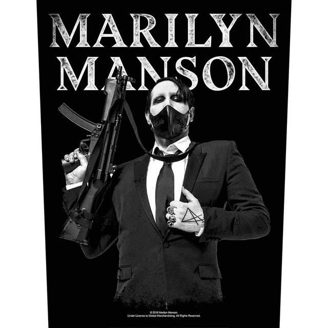 MARILYN MANSON MACHINE gun Backpatch EUR 11,98 - PicClick FR