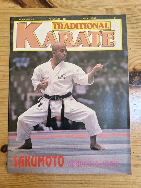 TRADITIONAL KARATE MAGAZINE Vol.2 No.12 Vintage Martial Arts Sports £6. ...