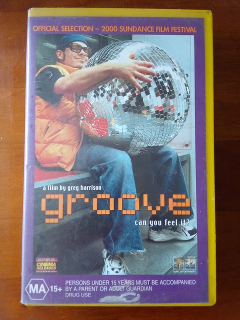 GROOVE VHS VIDEO tape 2000 RAVE DJ MOVIE - Greg Harrison Cult Classic ...