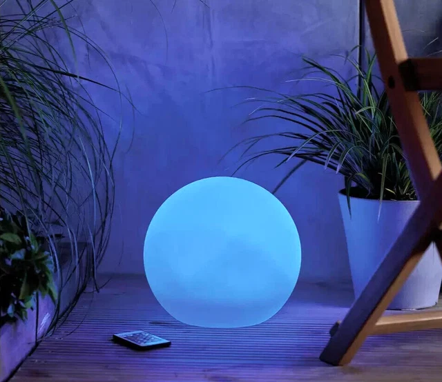 HABITAT SOLAR MILKY Ball Light Garden & Patio Décor Mood Light ...