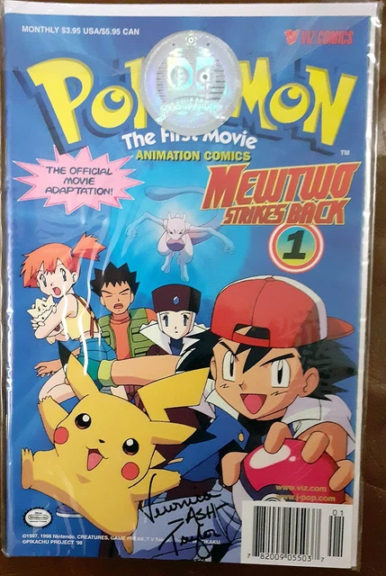 POKEMON ANIMATION COMIC The First Movie Mewtwo Strikes Back 1 Unopened ...