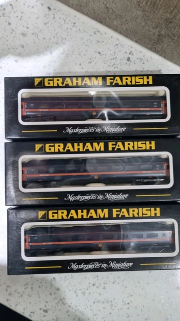 GRAHAM FARISH 374-352A Mk3 75ft Coach TF GNER first Class N Gauge ...