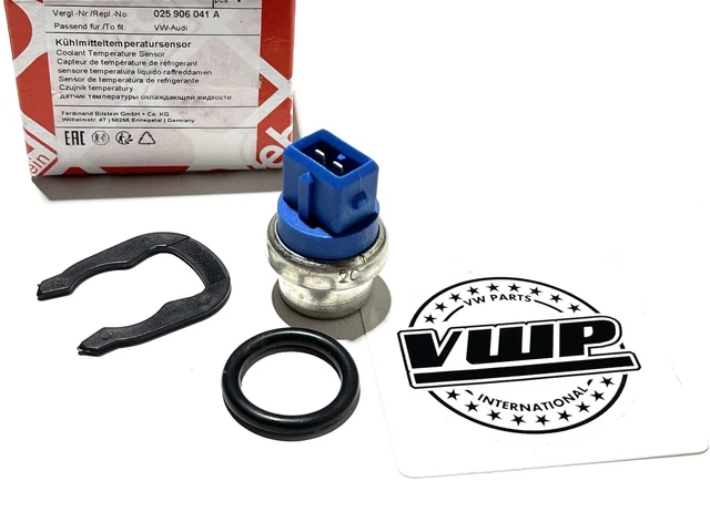 TEMPERATURE SENSOR 025906041A New Part 2 pin Temp Blue for VW Golf MK3 ...