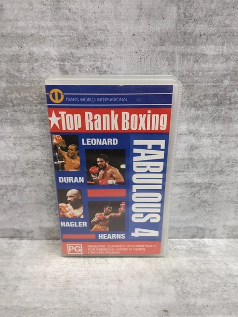 TOP RANK BOXING Fabulous Four VHS Movie Video Cassette Tape $19.90 ...