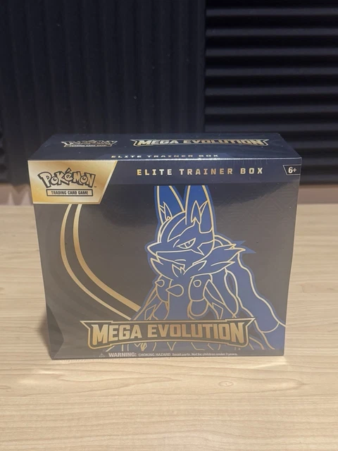 POKÉMON TCG - Mega Evolution - Elite Trainer Box ETB - Factory Sealed ...