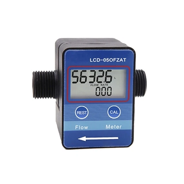 DIGITAL TURBINES FLOWMETER Electronic Flow Meter Water 2.3-3.3V $28.70 ...