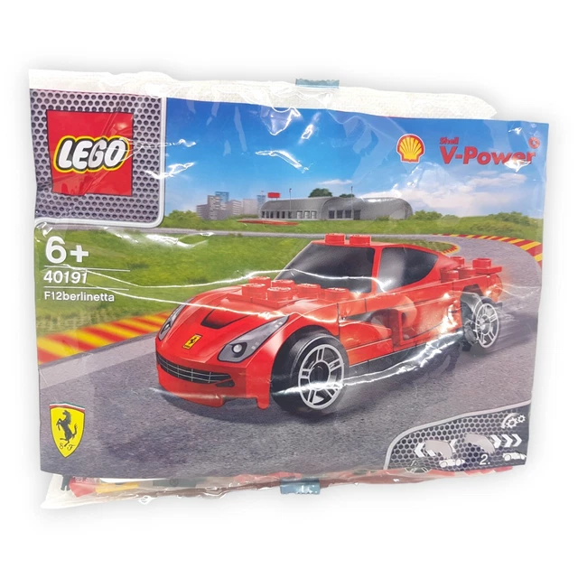 LEGO FERRARI SHELL 40191 V Power Ferrari F12 Berlinetta moteur arrière ...