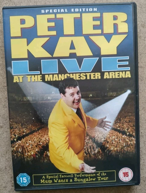 PETER KAY - Live At Manchester Arena (DVD, 2005) £0.99 - PicClick UK