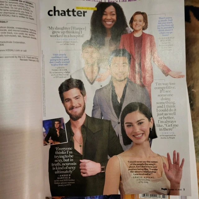 PEOPLE MAGAZINE OCTOBER 27, 2025 ~ Diane Keaton 1946 - 2025 ~ Heather ...