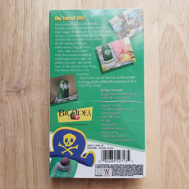 VEGGIETALES VERY SILLY Sing-Along Pirates Who Don't Do Anything 1st ...