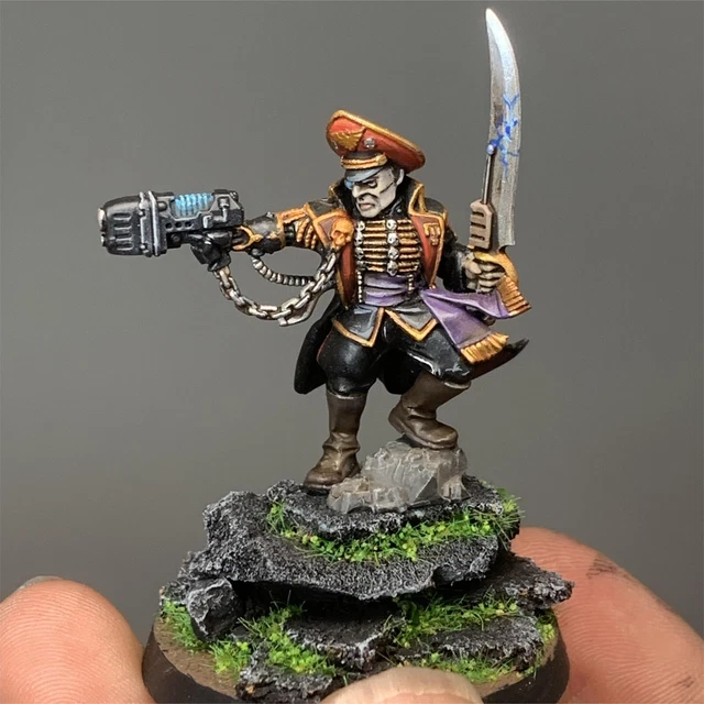 OFFICIO PREFECTUS COMMISSAR GW Warhammer 40K Miniatures presale Painted ...