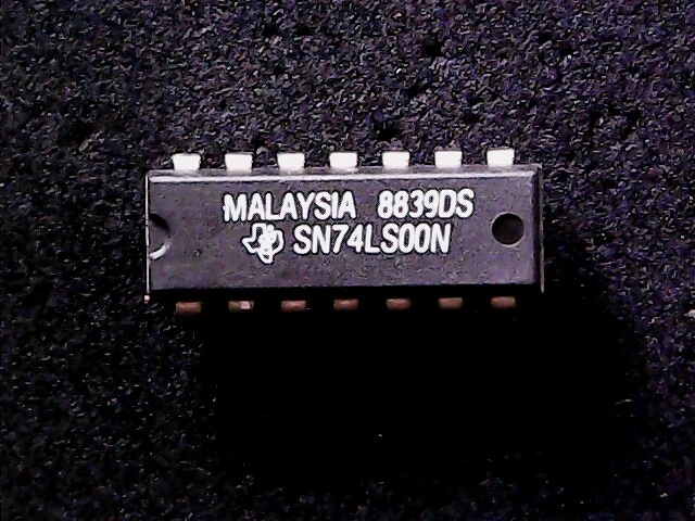 SN74LS00N - TEXAS Instruments Quad 2-input NAND gate 74LS00 (DIP-14) $2.00 - PicClick AU