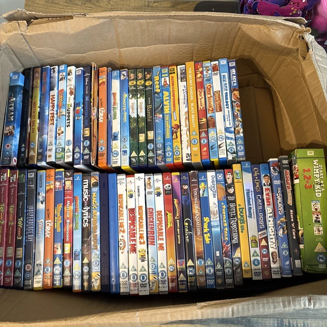 CHILDREN, KIDS DVD Bundle Job Lot Movies Films approx 70 £34.00 ...