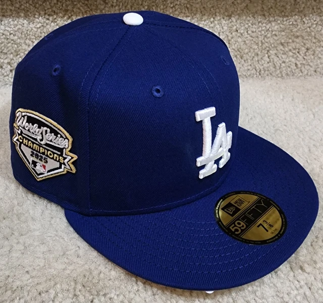 AUTHENTIC LA DODGERS World Series 2025 CHAMPIONS New Era Cap Hat ...