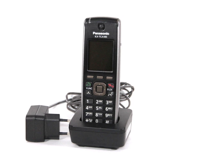 PANASONIC KX-TCA185, PROFESSIONAL DECT Telefon, mit Ladeschale und ...