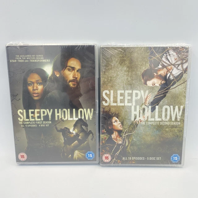 SLEEPY HOLLOW COMPLETE Series Collection Seasons 1 & 2 DVD bundle Set ...