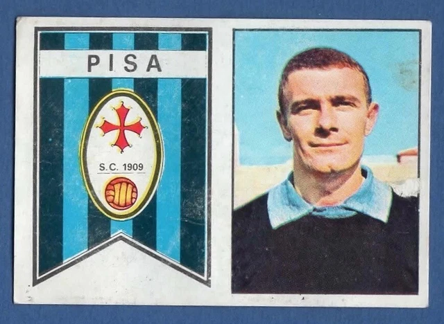 FIGURINA CALCIATORI PANINI 1965/66 - Recupero - Stemma/.. - Pisa EUR 2 ...