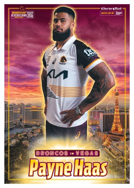 LAMINATED BRISBANE BRONCOS Nrl rugby team player poster, bargain 2 EUR ...