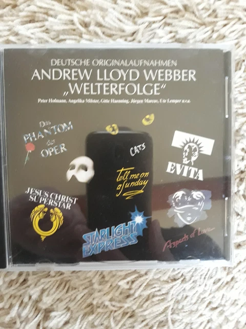ANDREW LLOYD WEBBER Welterfolge Cats Starlight Express Evita Phantom ...
