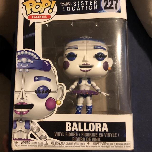 FUNKO POP FIVE Nights At Freddy's Sister Location Ballora Figure 227 ...