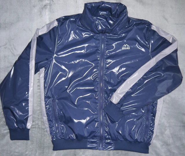 GLANZNYLON PVC SHINY nylon Jack KSP Regenjacke Jacket Farben XS-5XL mit ...