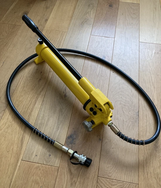 HYDRAULIC HAND PUMP CP-700 With Hose Cylinder Ram Jack Puller - UK ...