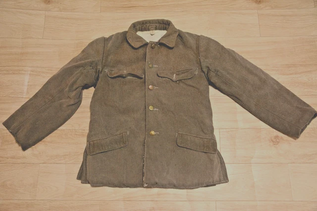 WW2 JAPANESE ARMY Wool Military Field Jacket Type 3 Tunic 1944 Showa 19 ...
