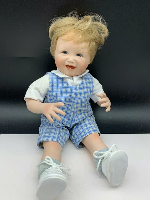 YOLANDA BELLO POUPON de Collection Porcelaine Poupée 35 Cm. État Parfait EUR 36,67 - PicClick FR