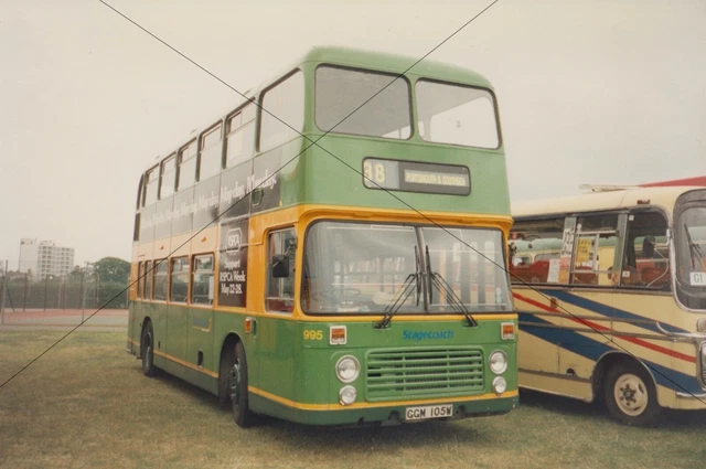 BUS PHOTO STAGECOACH South Photograph Picture Bristol Vr Ggm105W Ex ...