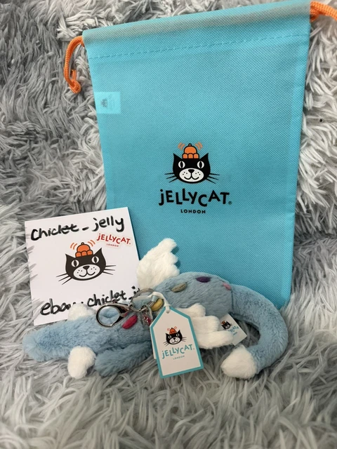 AUTHENTIC/ GENUINE JELLYCAT Sky Dragon Bag Charm*BNWT,NEW TAG, dustbag ...