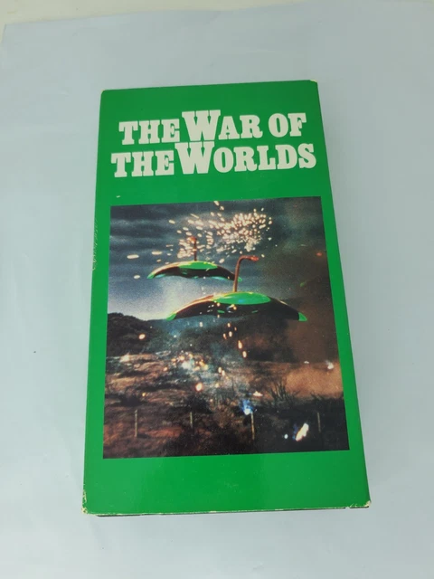 1952 WAR OF The Worlds Vhs. The Movie Is In Excellent Shape. Case A ...
