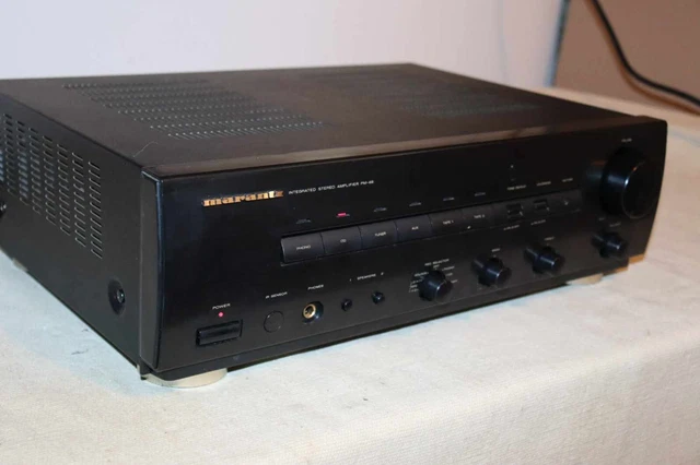 AMPLI INTÉGRÉ STÉRÉO Hi-Fi Audiophile Marantz pm 48 japan 1990 / 2000 ...