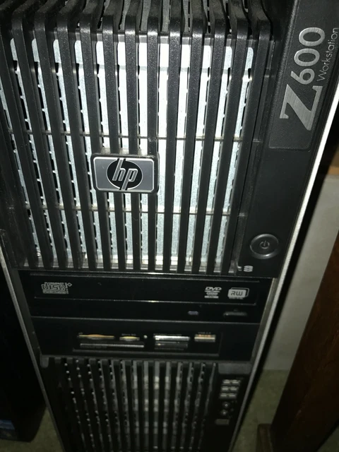 HP Z600 WORKSTATION PC Xeon E5-2640 4Cr CPU 32GB RAM 240GB SSD Win 10 ...