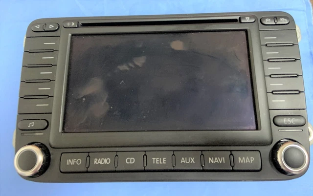 *VW GOLF R32 MK5 Genuine OEM Head Unit_RNS MFD2 1T0035194D_07/04-02/09 ...