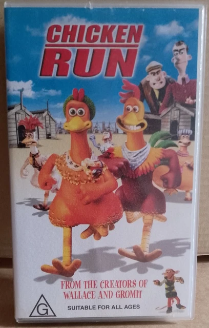 THE CHICKEN RUN VHS PAL Video Australia 2001 Nick Park Mel Gibson AARDMAN £20.42 - PicClick UK